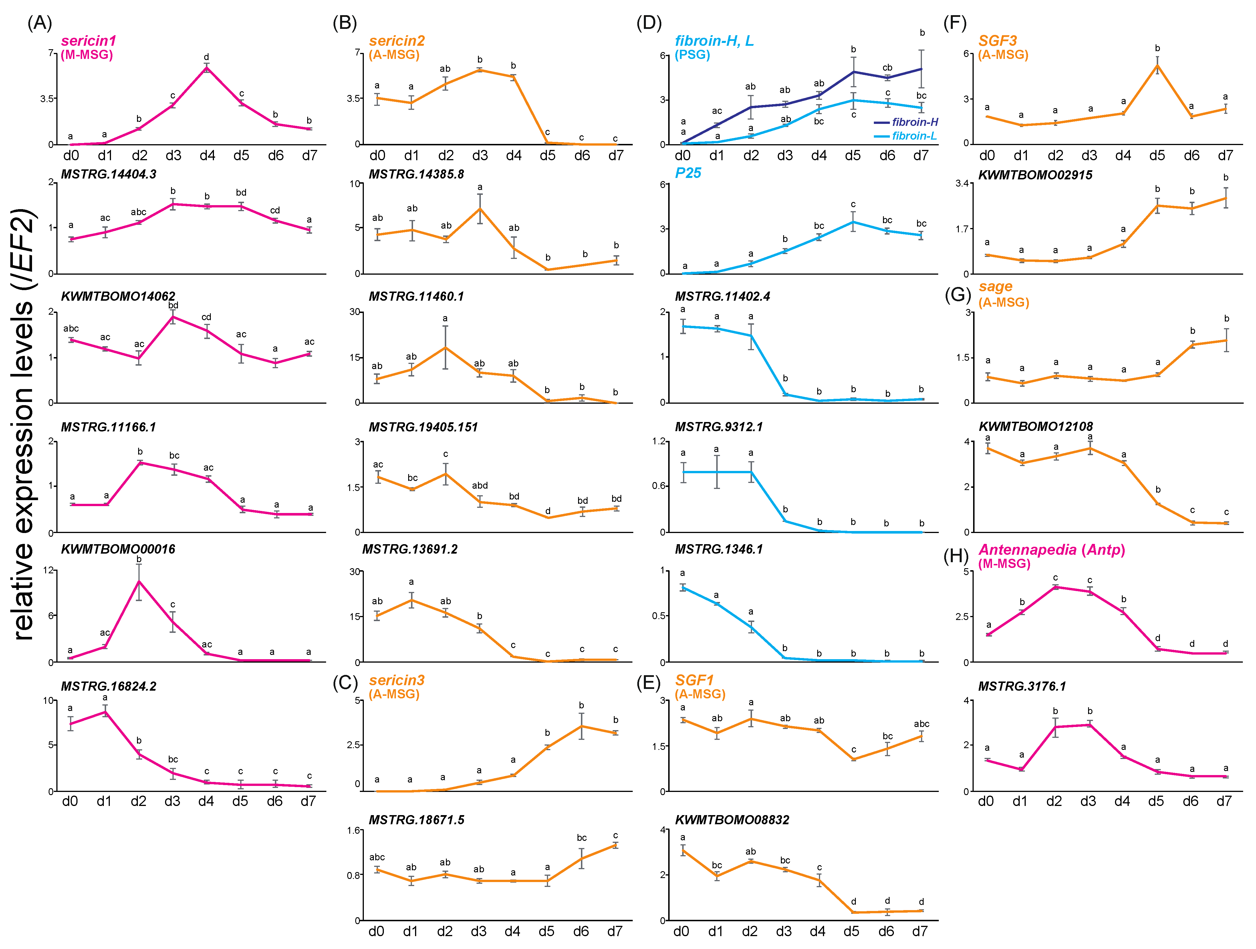 Co-Expression Network and Time-Course Expression Analyses to Identify ...