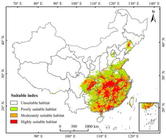 Predicting the Potential Distribution of Pine Wilt Disease in China ...