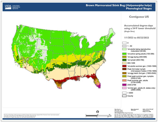 Insects | Free Full-Text | Phenological Mapping of Invasive Insects ...
