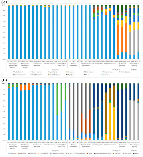 Symbiotic Bacterial Communities of Insects Feeding on the Same Plant ...