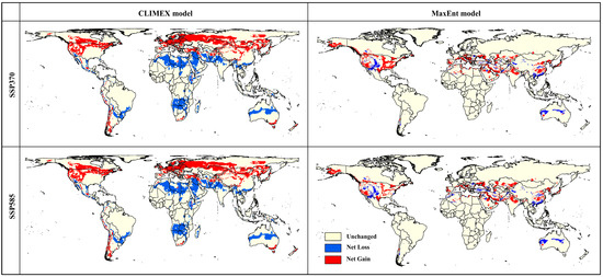 Which SDM Model, CLIMEX vs. MaxEnt, Best Forecasts Aeolesthes sarta Distribution at a Global ...