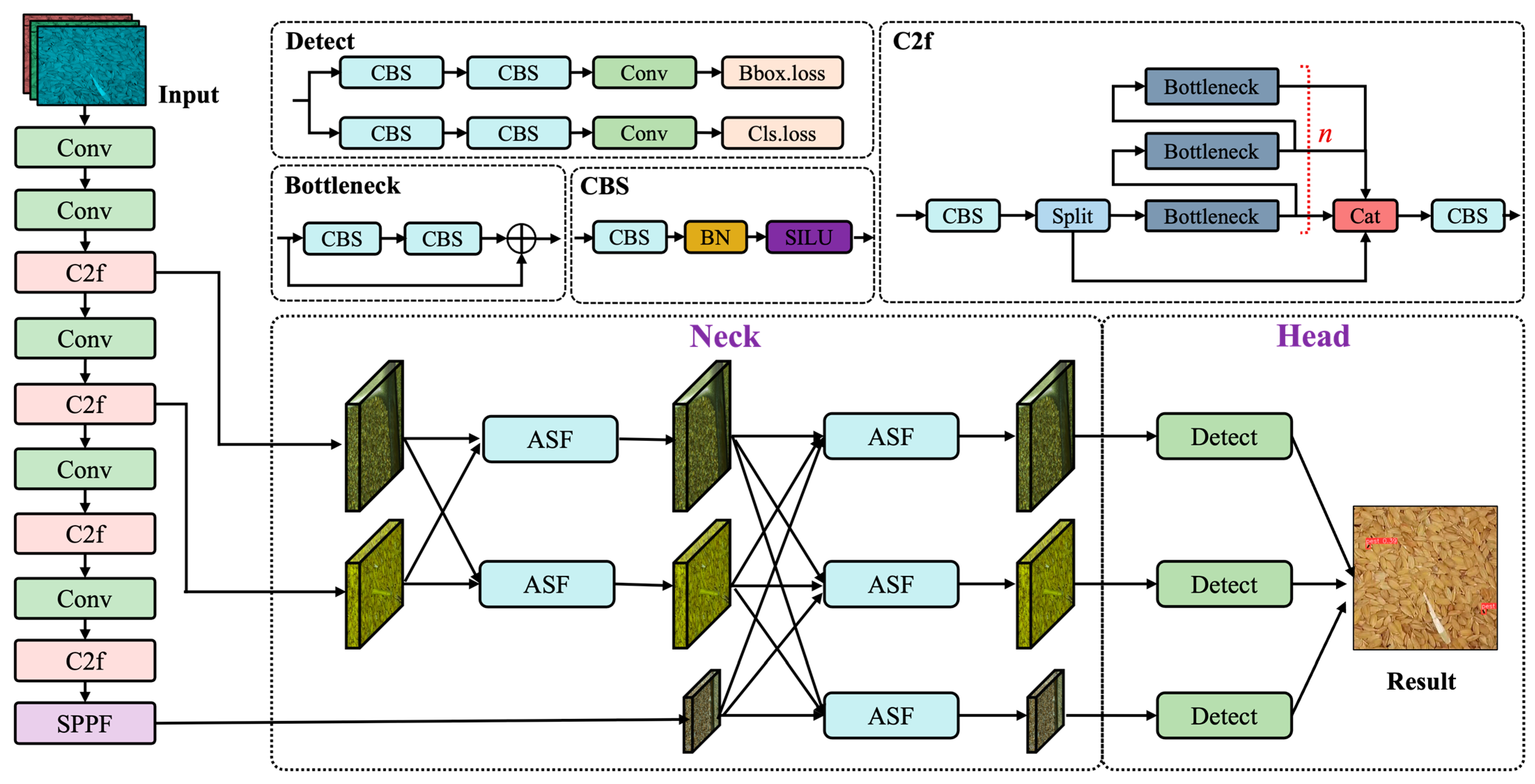 A YOLO-Based Model for Detecting Stored-Grain Insects on Surface of ...