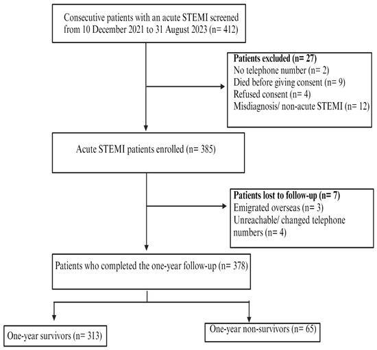 Thirty-Day and One-Year All-Cause Mortality of ST-Segment Elevation ...