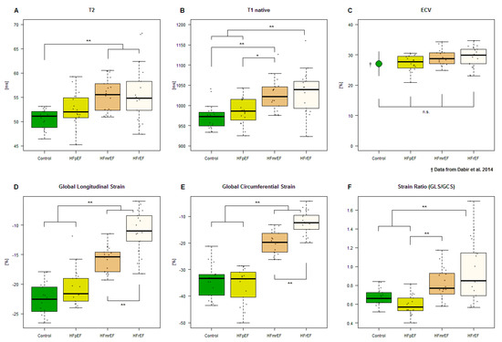 CMR Tissue Characterization in Patients with HFmrEF