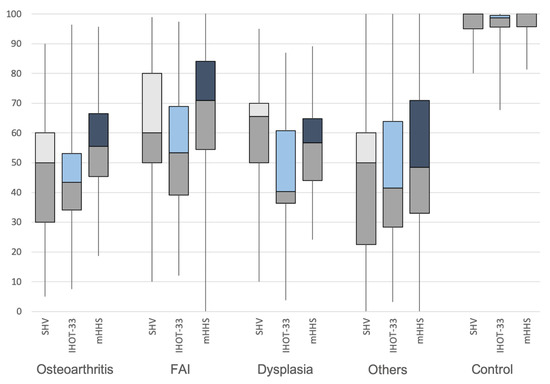 Correlation of the Subjective Hip Value with Validated Patient-Reported ...