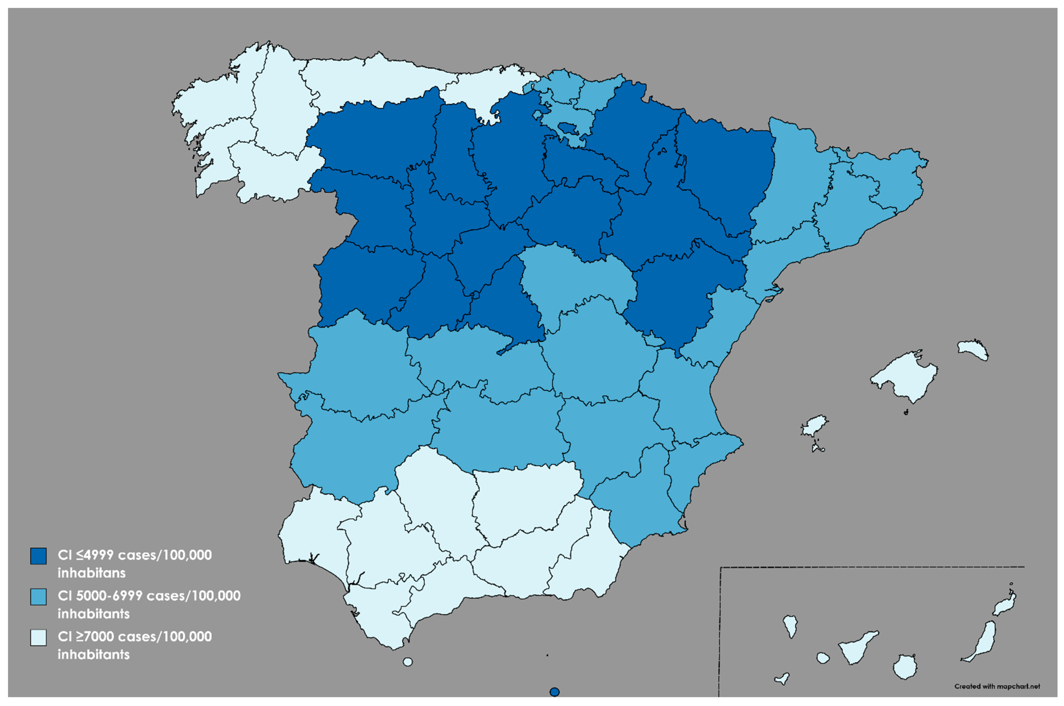 Influence of the Cumulative Incidence of COVID-19 Cases on the Mental ...