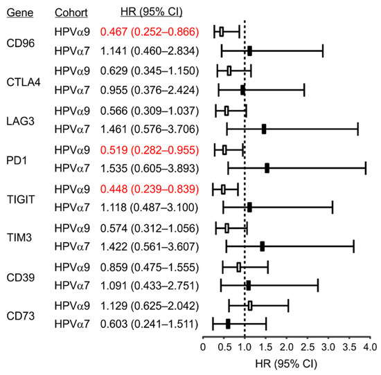 HPV-Positive and -Negative Cervical Cancers Are Immunologically Distinct