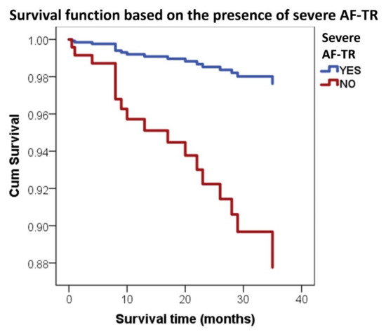 Prognostic Impact of Severe Atrial Functional Tricuspid Regurgitation ...