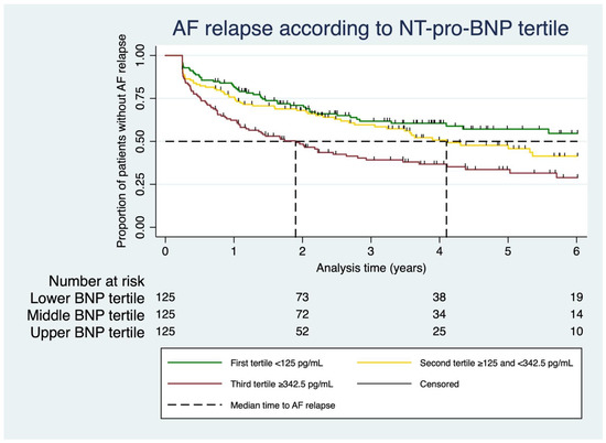 NT-pro-BNP as a Predictor for Recurrence of Atrial Fibrillation after ...