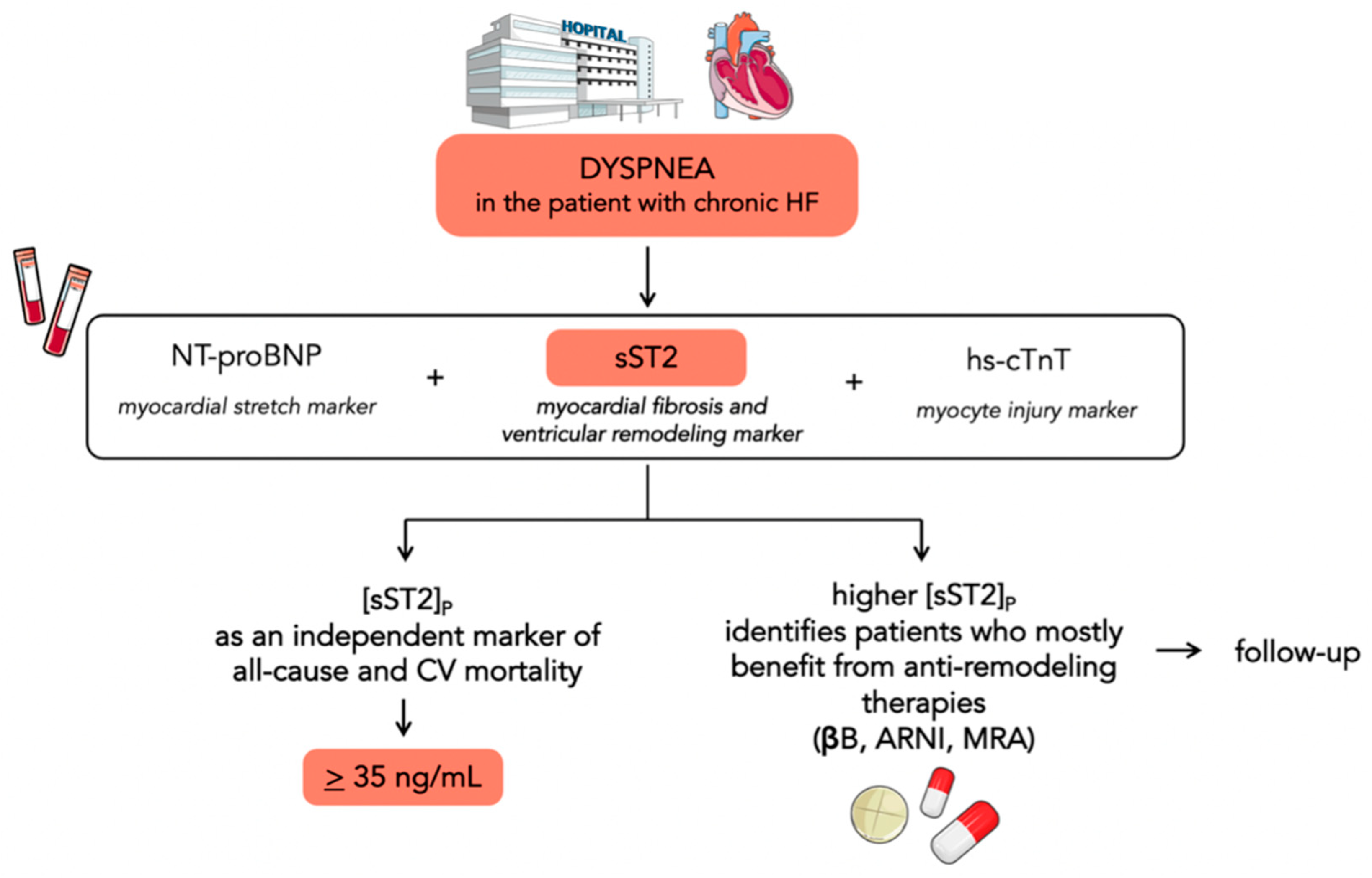 Prognostic Value of sST2 in Heart Failure