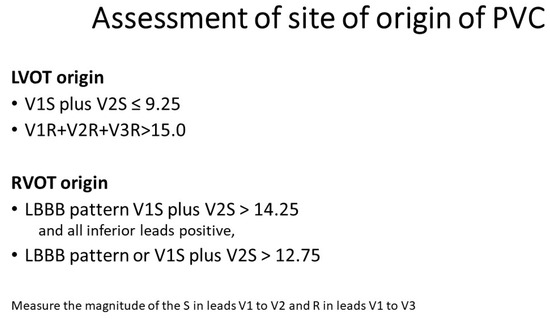 Identifying Premature Ventricular Complexes from Outflow Tracts Based ...