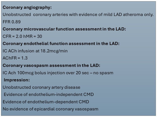 Coronary Microvascular Dysfunction and Vasospastic Angina—Pathophysiology, Diagnosis and ...