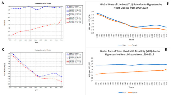 The Global Disease Burden of Hypertensive Heart Disease from 1990 to ...