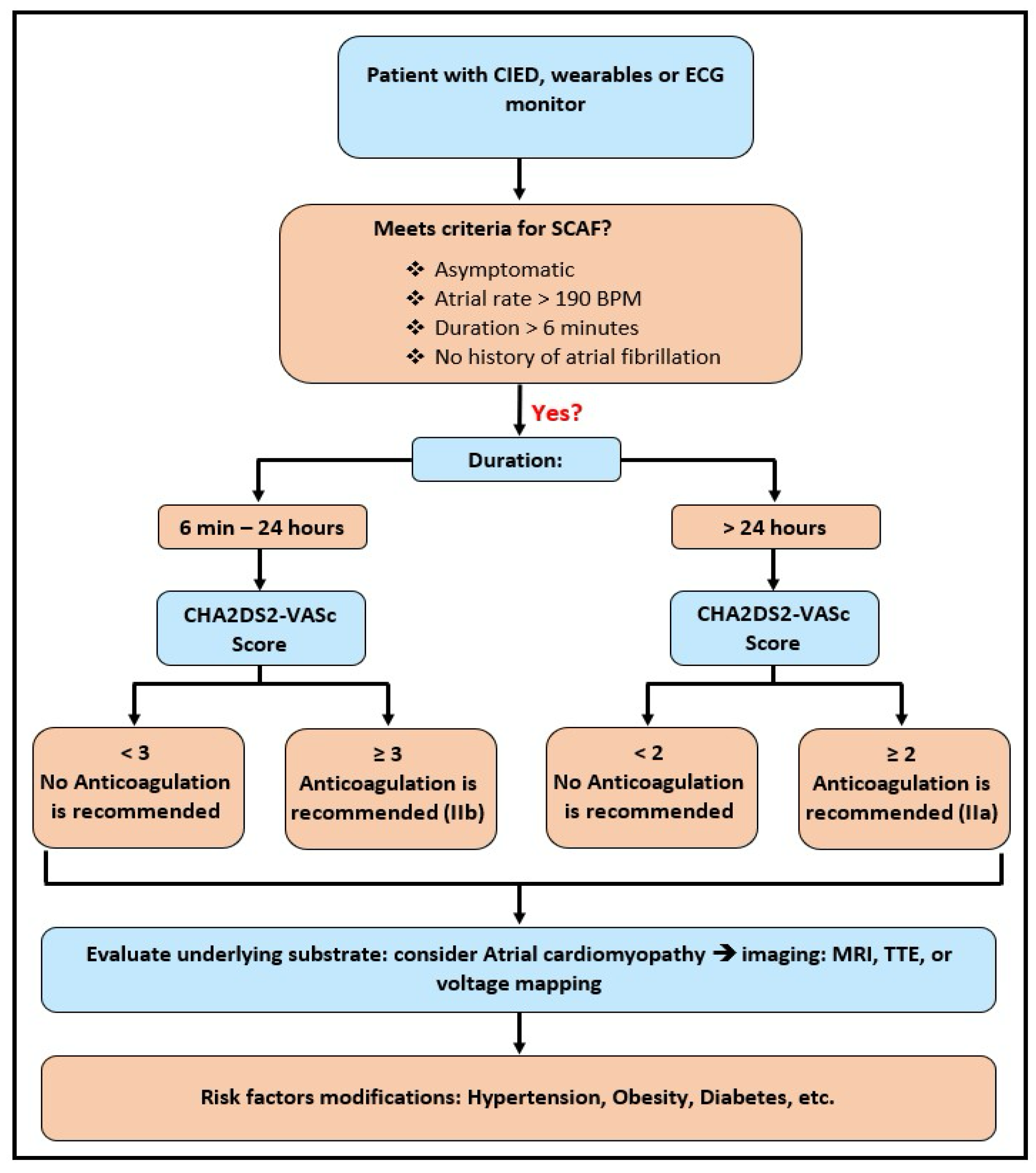 Contemporary Practices for Management of Subclinical Atrial Fibrillation