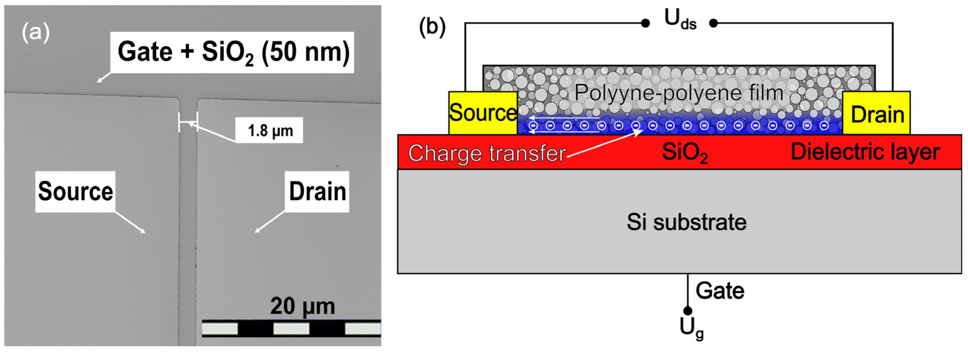 The Field-Effect Transistor Based on a Polyyne–Polyene Structure ...