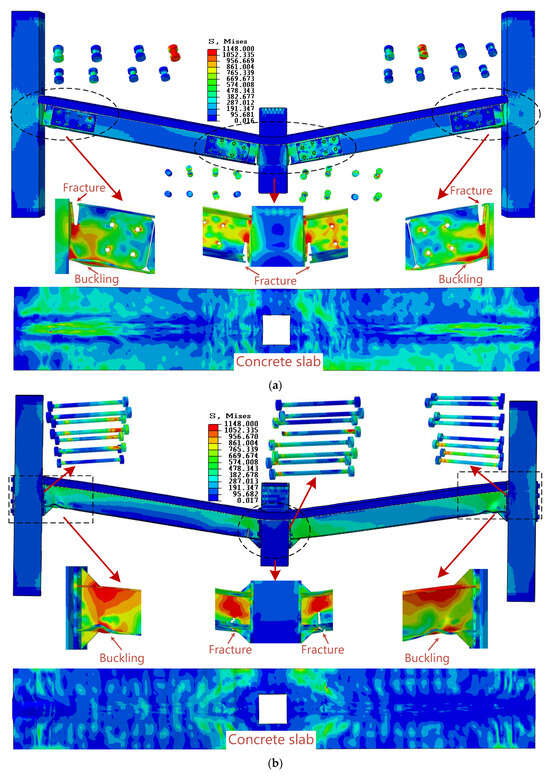 Collapse Resistance of Composite Structures with Various Optimized Beam–Column Connection Forms