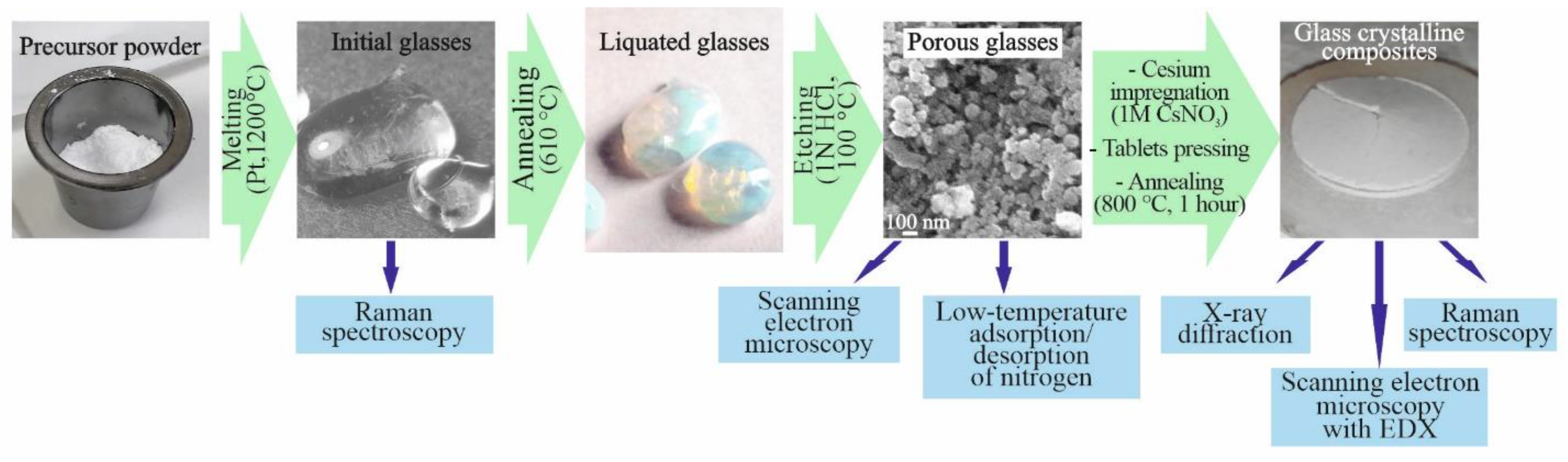 Glass-Containing Matrices Based on Borosilicate Glasses for the ...