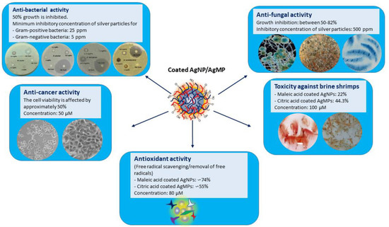 Synthesis of Functional Silver Nanoparticles and Microparticles with ...