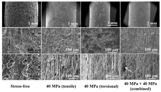 Effect of the Combination of Torsional and Tensile Stress on Corrosion ...