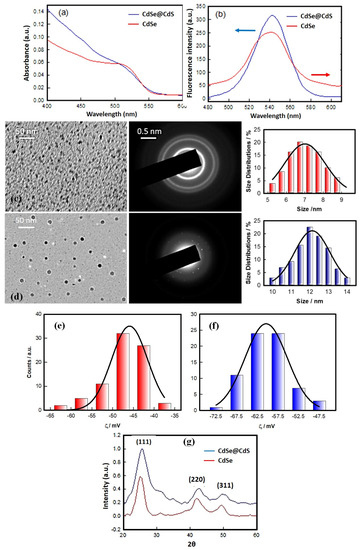 Divergent Responses of Hydrophilic CdSe and CdSe@CdS Core–Shell ...