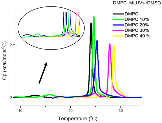 Effect of DMSO on Structural Properties of DMPC and DPPC Liposome ...