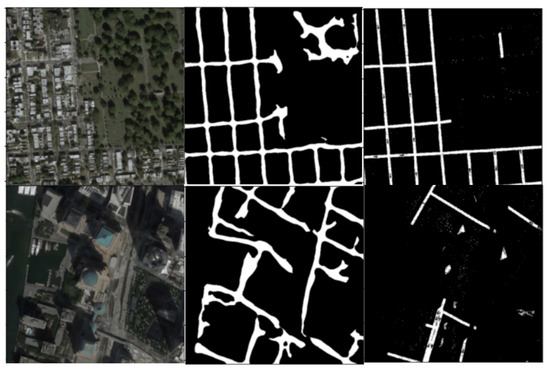 Extraction and Calculation of Roadway Area from Satellite Images Using ...