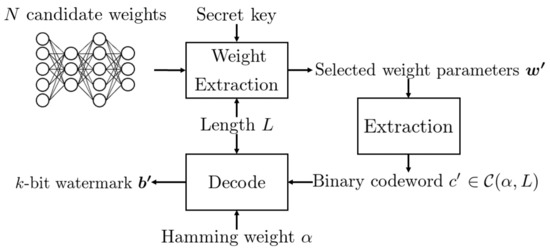 Coded DNN Watermark: Robustness against Pruning Models Using Constant Weight Code