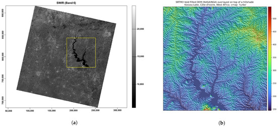 Satellite Image Processing by Python and R Using Landsat 9 OLI/TIRS and SRTM DEM Data on Côte d ...
