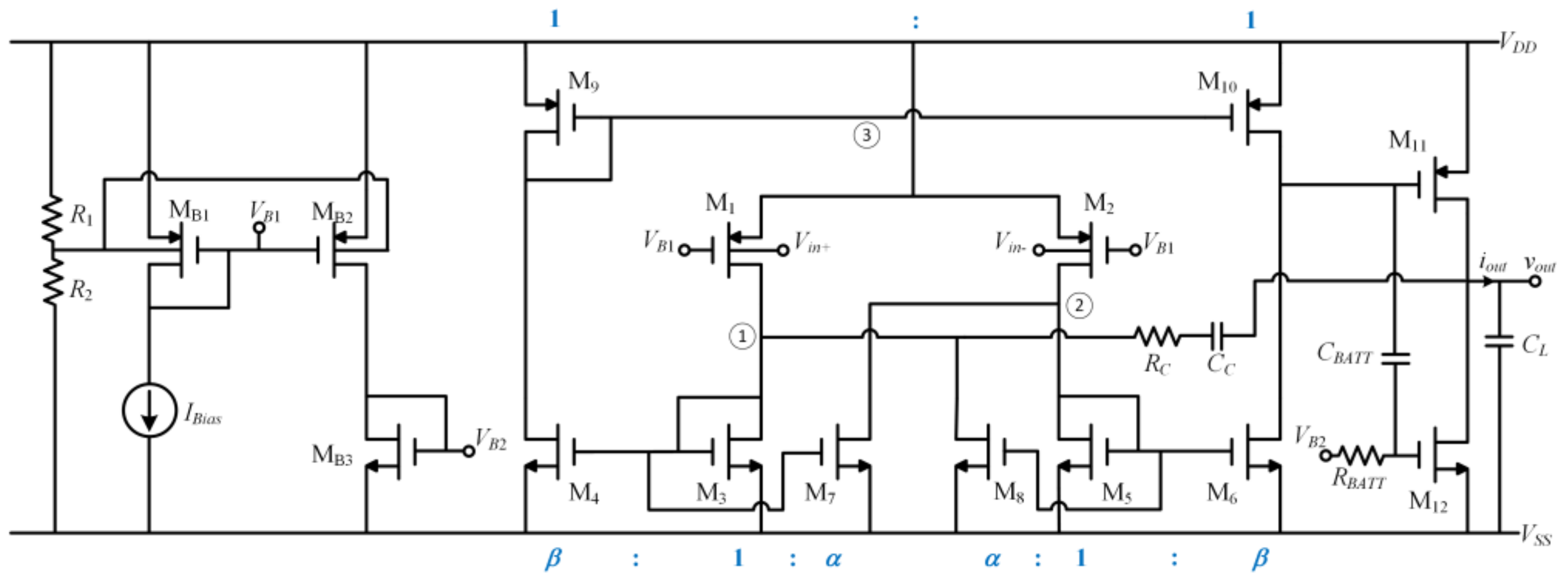 A 0.6 V Bulk-Driven Class-AB Two-Stage OTA with Non-Tailed Differential Pair