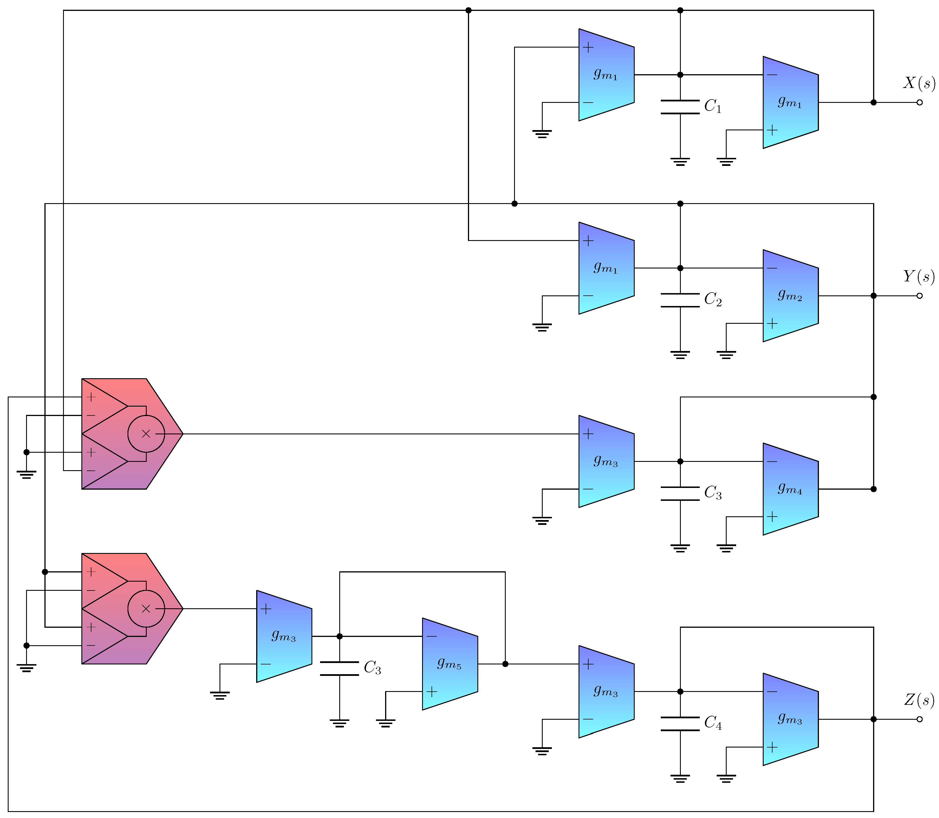 JLPEA | Free Full-Text | CMOS Design of Chaotic Systems Using Biquadratic OTA-C Filters