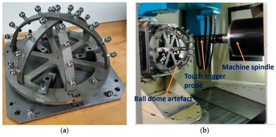 Five-Axis Machine Tool Coordinate Metrology Evaluation Using the Ball Dome Artefact Before and ...