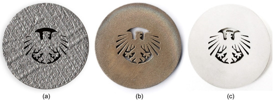 Hybrid Additive Manufacturing of Collector Coins