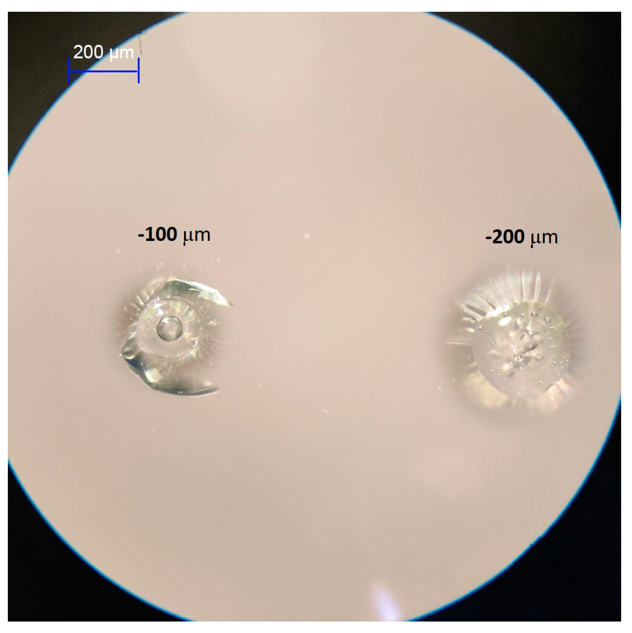 Picosecond Laser-Induced Bump Formation on Coated Glass for Smart ...