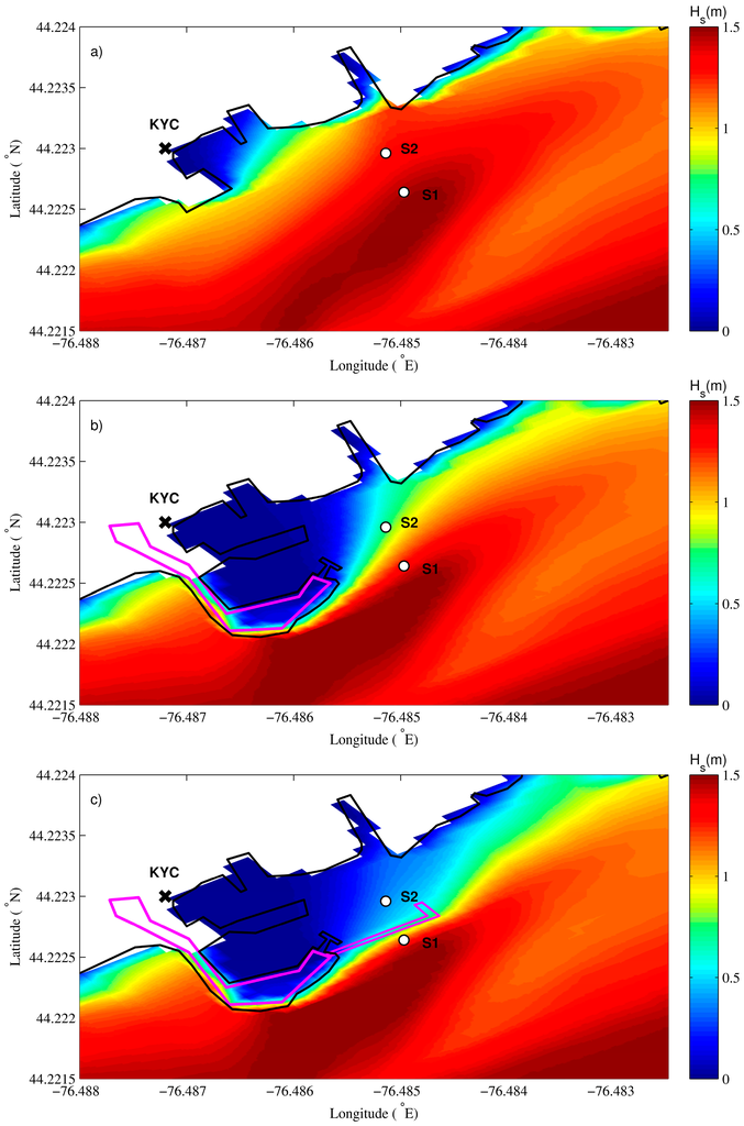 Application of a Spectral Wave Model to Assess Breakwater ...