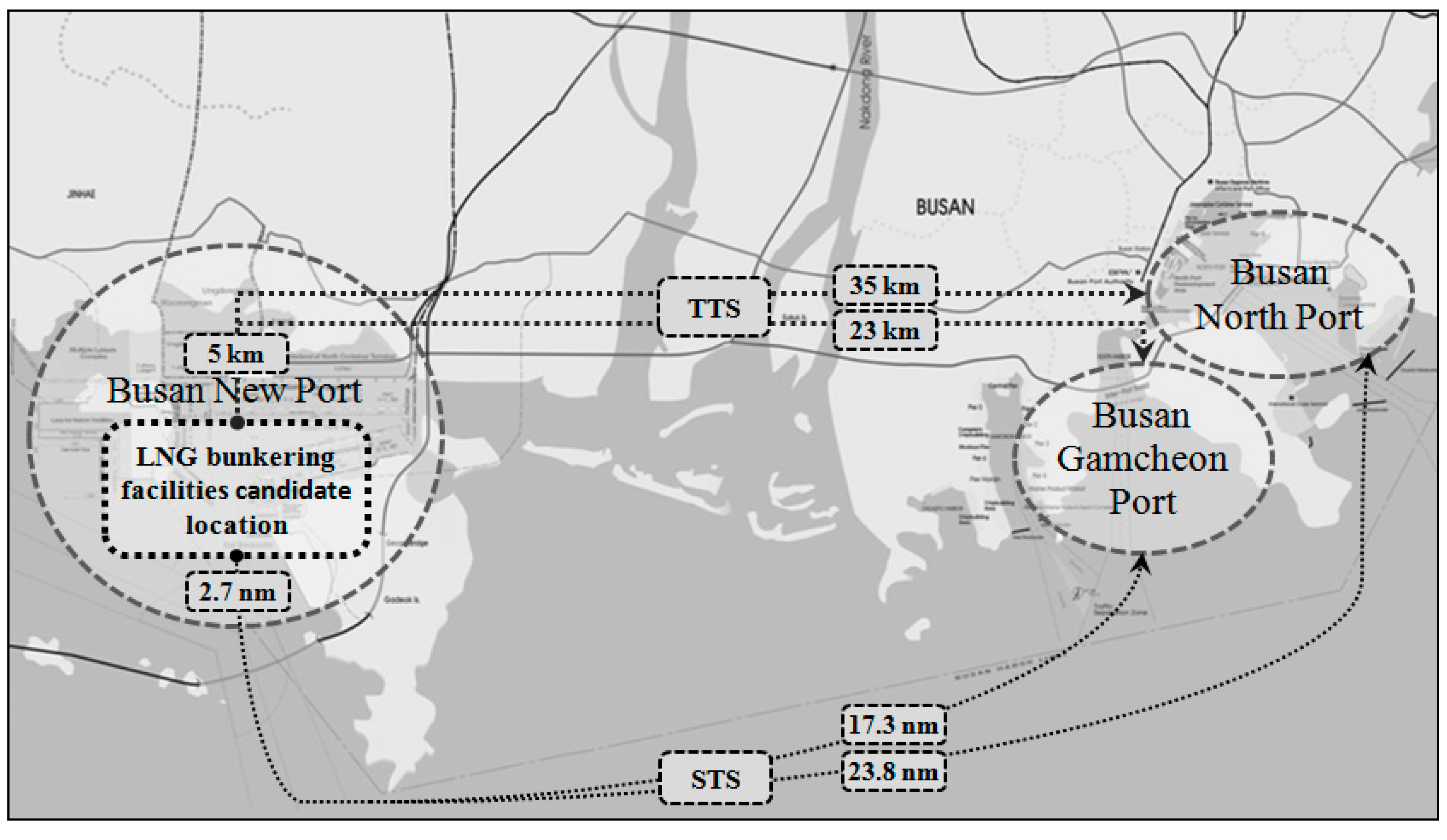 A Study on the Estimation of Facilities in LNG Bunkering Terminal by ...