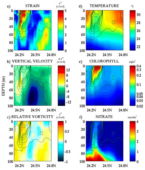 Biophysical Submesoscale Processes in the Wake of Hurricane Ivan ...