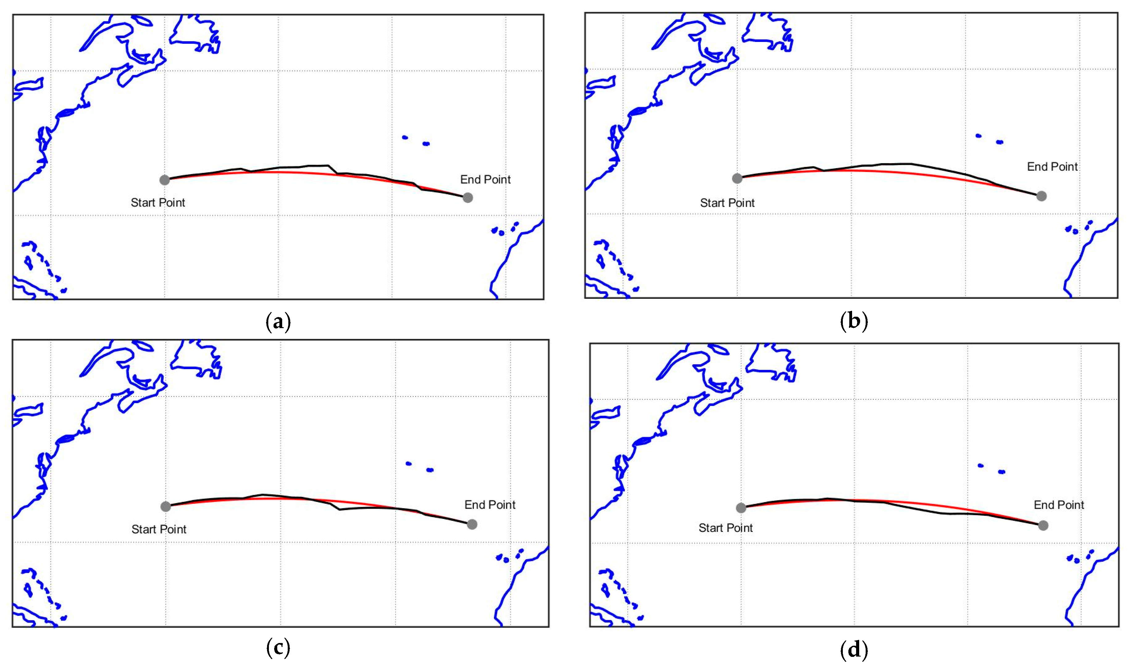 Development of a New Ship Adaptive Weather Routing Model Based on ...