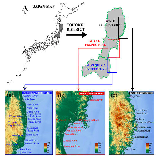 Intrusion Distance and Flow Discharge in Rivers during the 2011 Tohoku ...