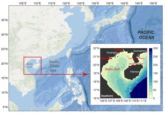 Marine Environmental Regionalization for the Beibu Gulf Based on a ...