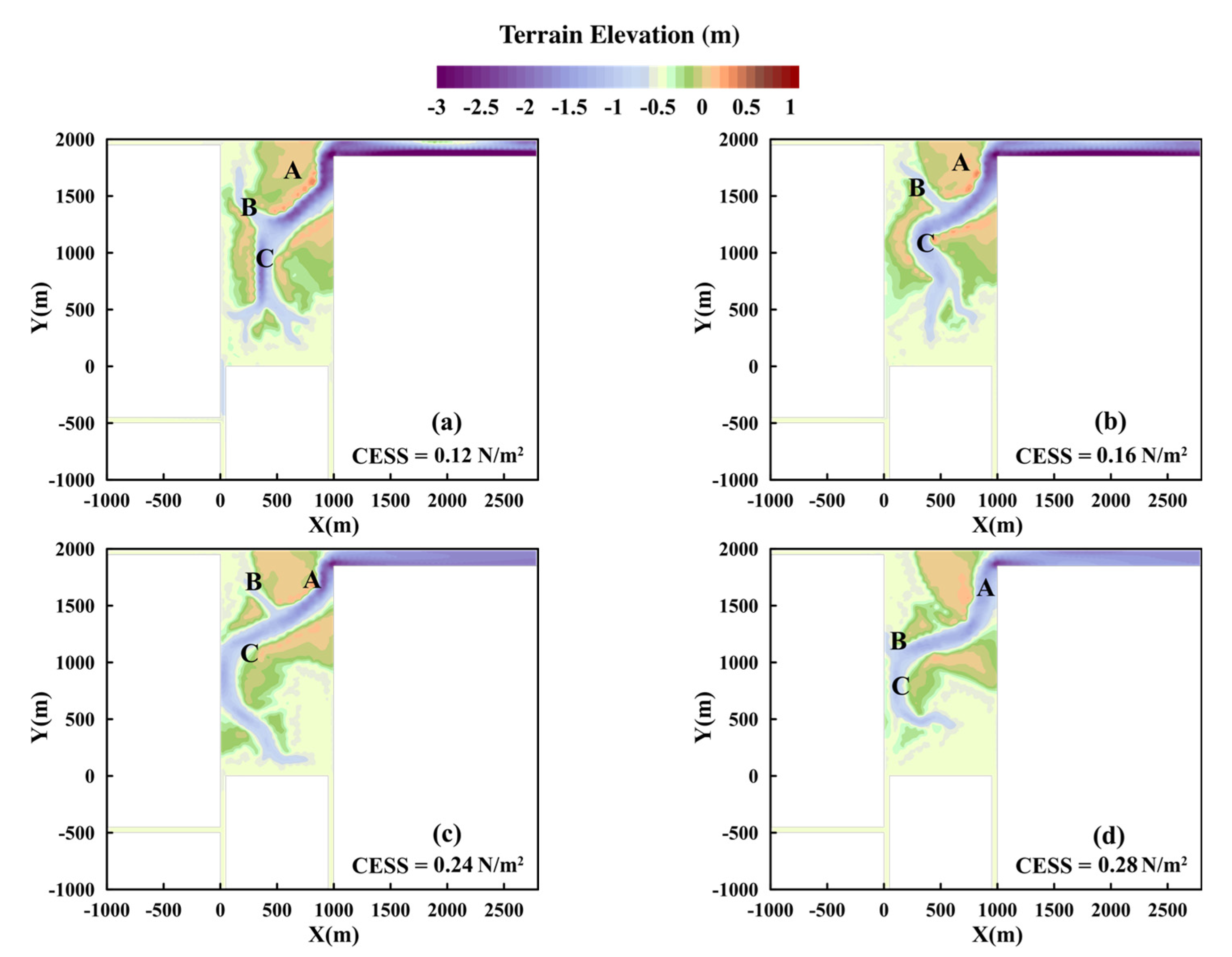 Influence Mechanism of Geomorphological Evolution in a Tidal Lagoon ...