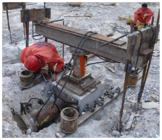 Mechanical Behavior of the Rock-Concrete Interface for a Bridge ...