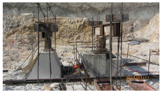 Mechanical Behavior of the Rock-Concrete Interface for a Bridge ...