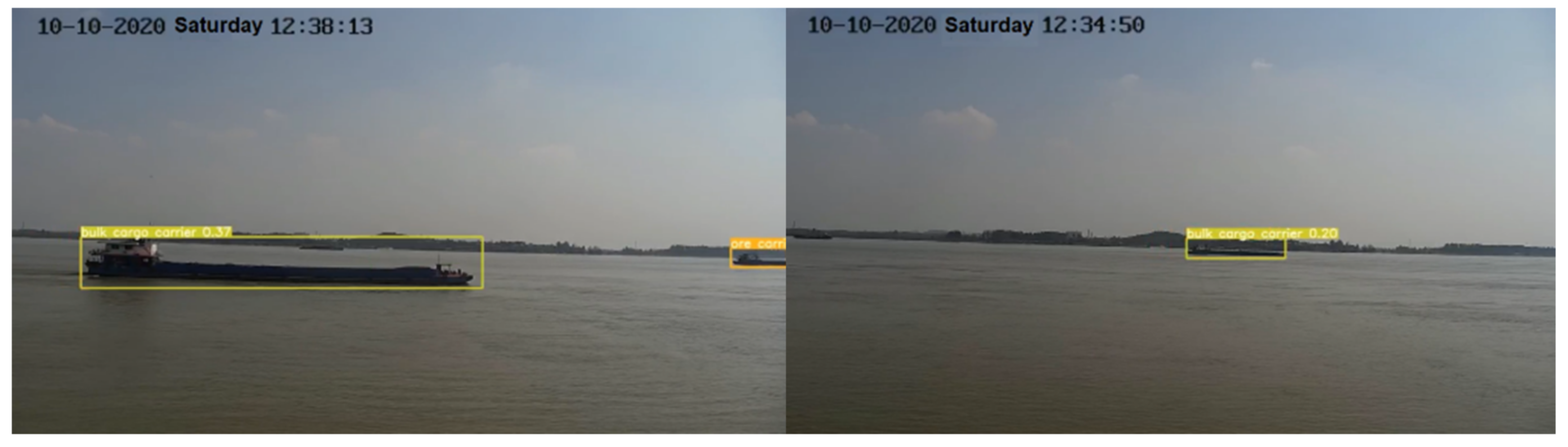Ship Intention Prediction at Intersections Based on Vision and Bayesian Framework