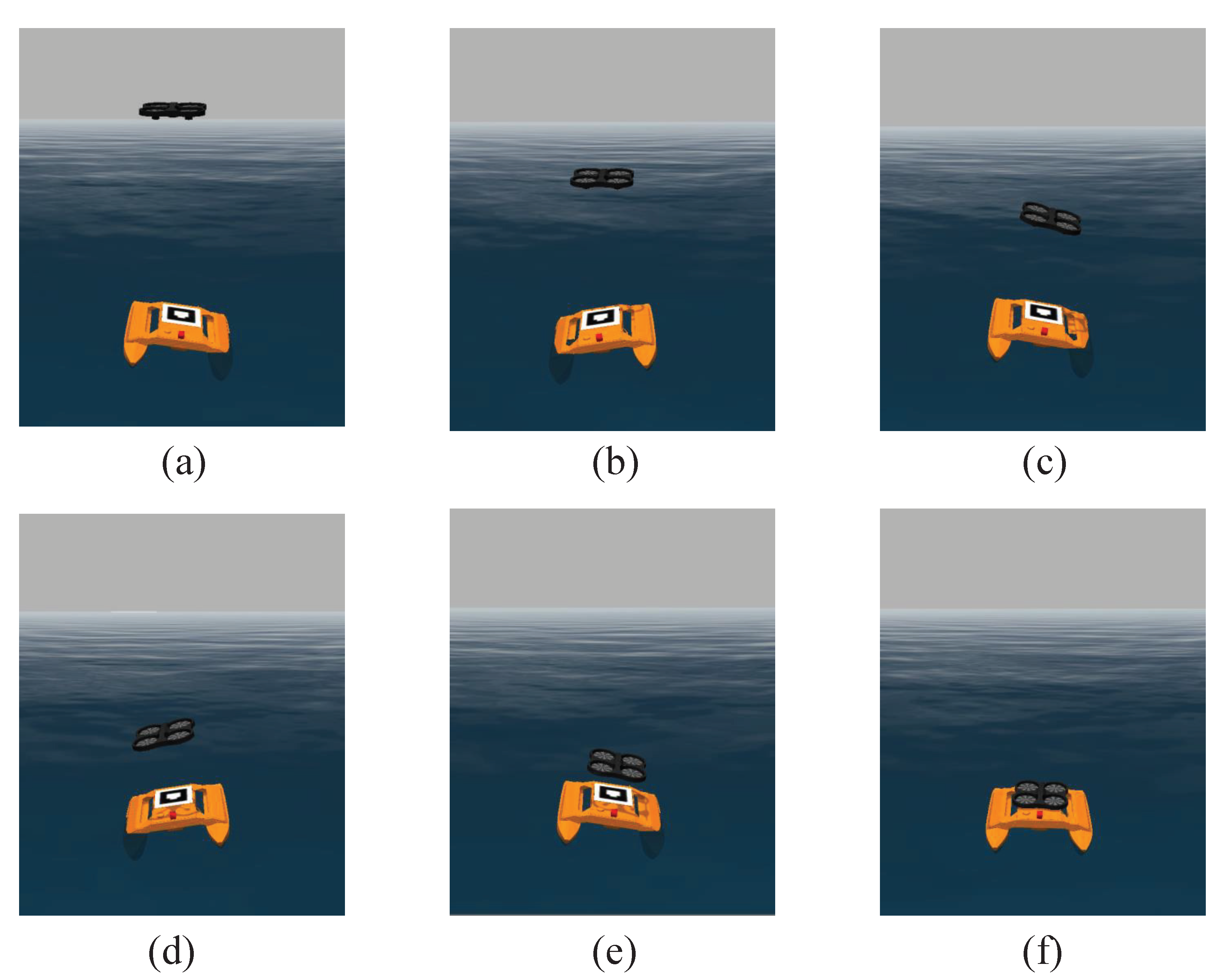 Synchronized Motion-Based UAV–USV Cooperative Autonomous Landing