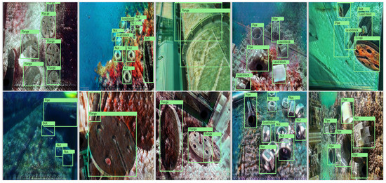 Virtual Underwater Datasets for Autonomous Inspections