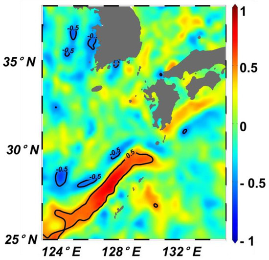 Response of Spatial and Temporal Variations in the Kuroshio Current to ...