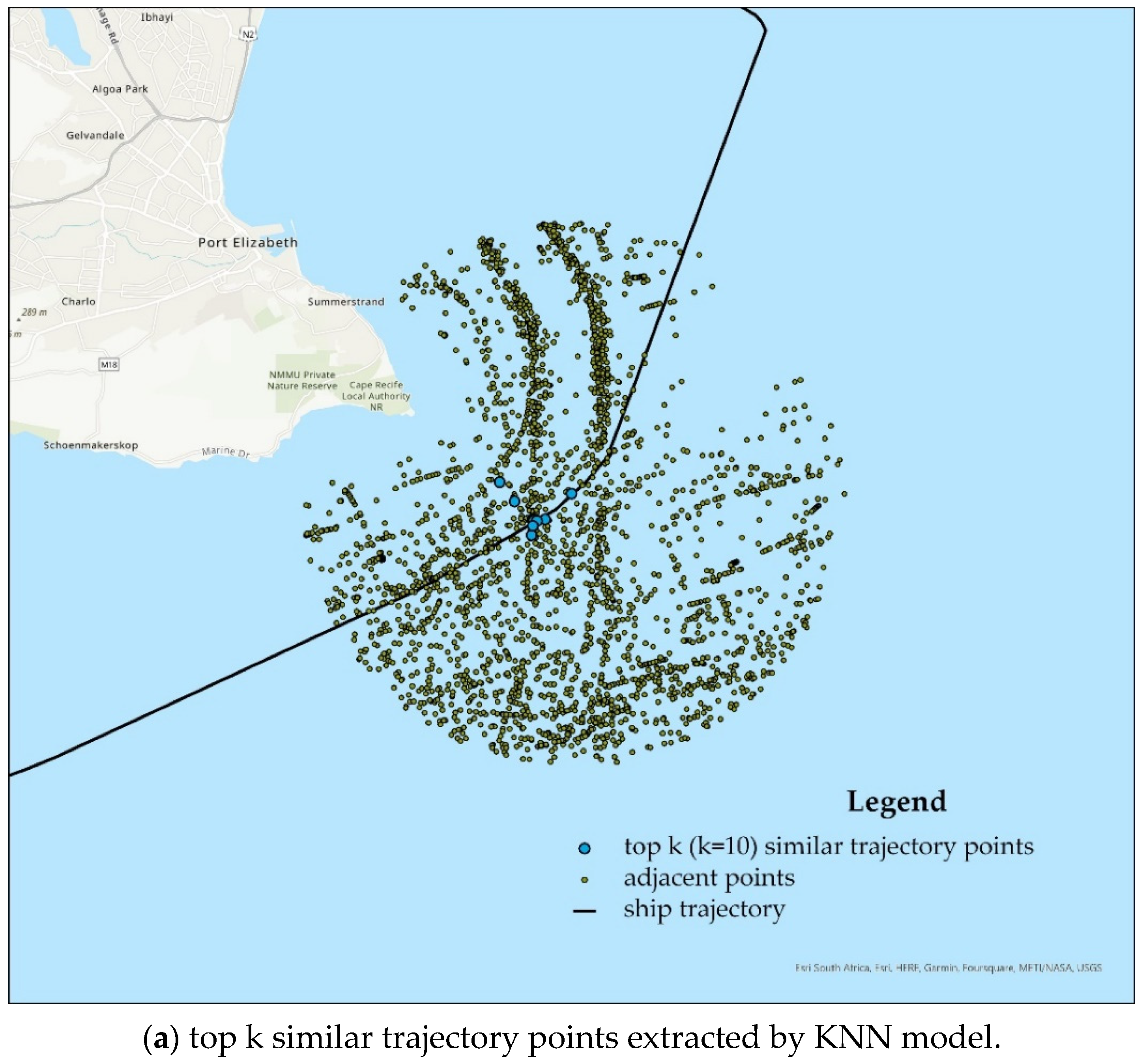 Short-Term Trajectory Prediction of Maritime Vessel Using k-Nearest ...
