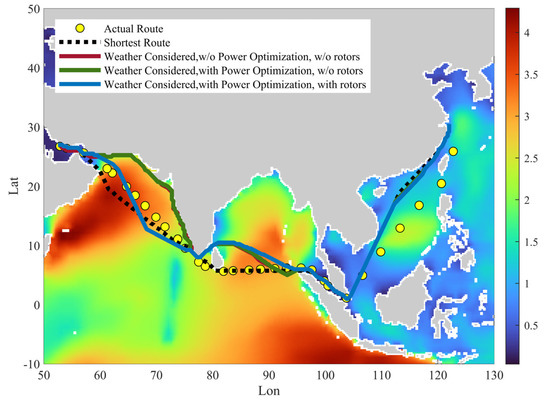 An Improved Ship Weather Routing Framework for CII Reduction Accounting ...