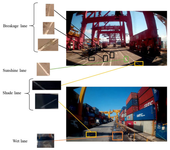 Robust Lane Detection Algorithm for Autonomous Trucks in Container Terminals