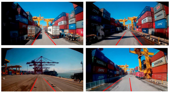 Robust Lane Detection Algorithm for Autonomous Trucks in Container Terminals